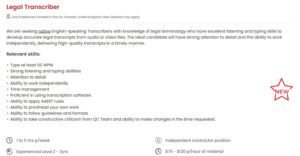 Daily Transcription Review: Earn $66 per Audio Hour Transcription Jobs ...