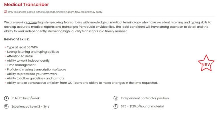 Daily Transcription Review: Earn $66 per Audio Hour Transcription Jobs ...