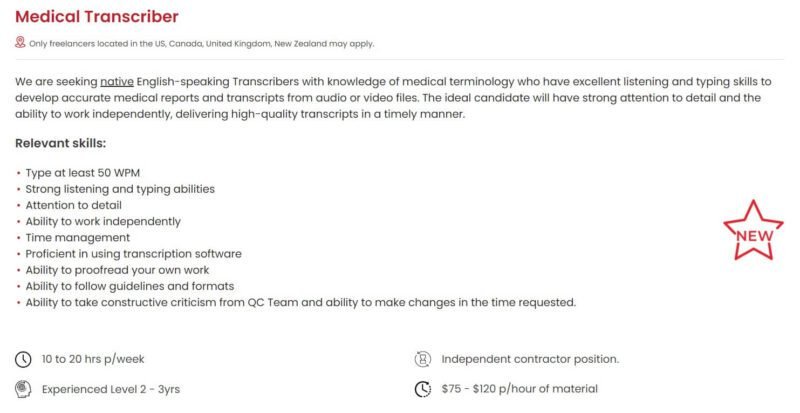 Daily Transcription Review: Earn $66 per Audio Hour Transcription Jobs ...