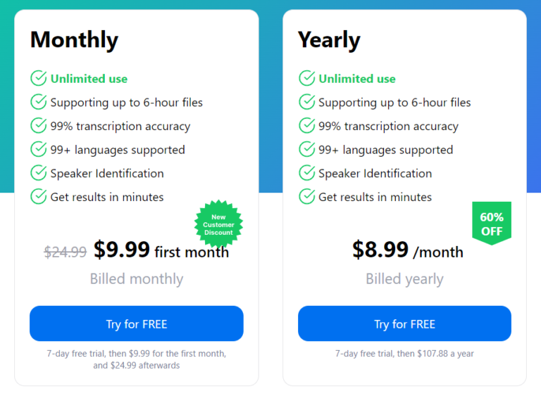 15 Best AI Transcription Software & Services - Escribr