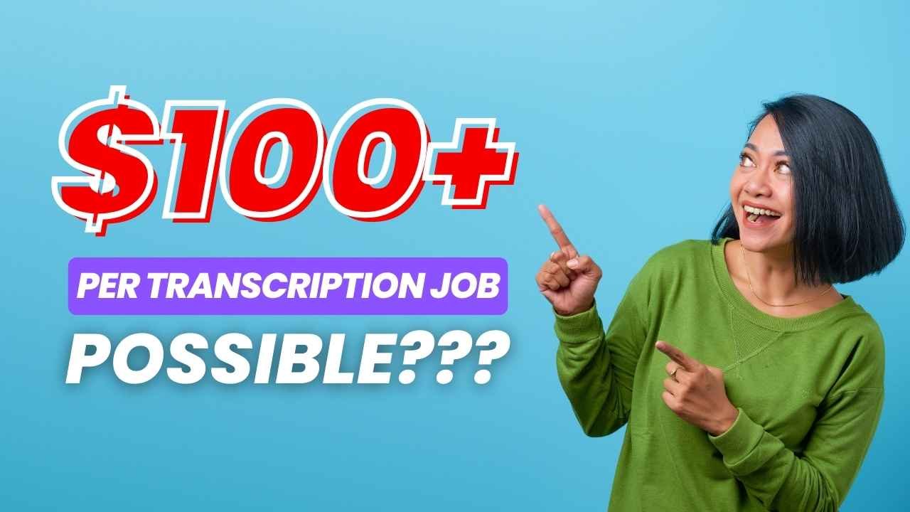 How to Make $100+ per Transcription Job - Escribr